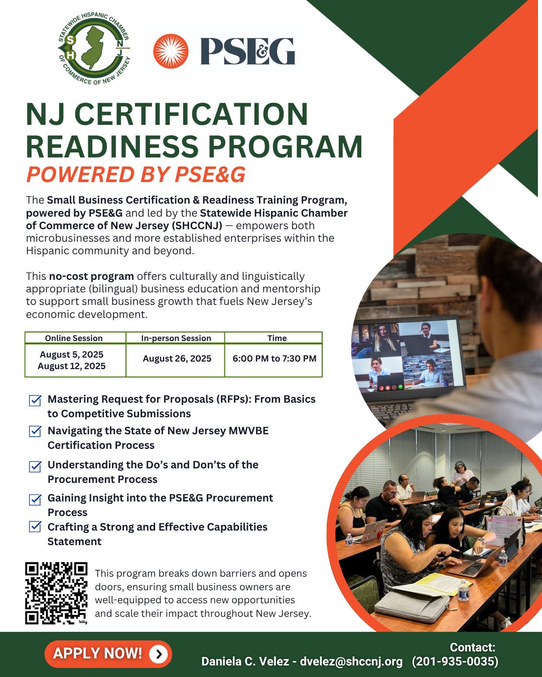 PSE&G NJ Certification Readiness Training Program (FREE) | Essex County ...